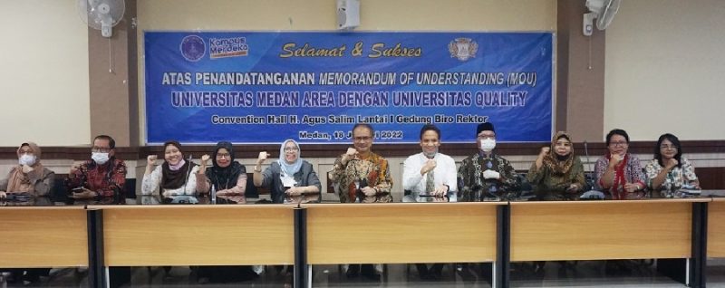Penandatanganan MoU Antara Universitas Medan Area Dengan Universitas ...